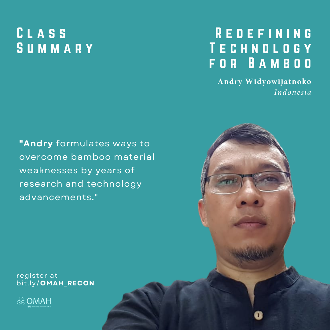 Genesis of Design Method | Ep. 1 Technology for Bamboo – Andry ...
