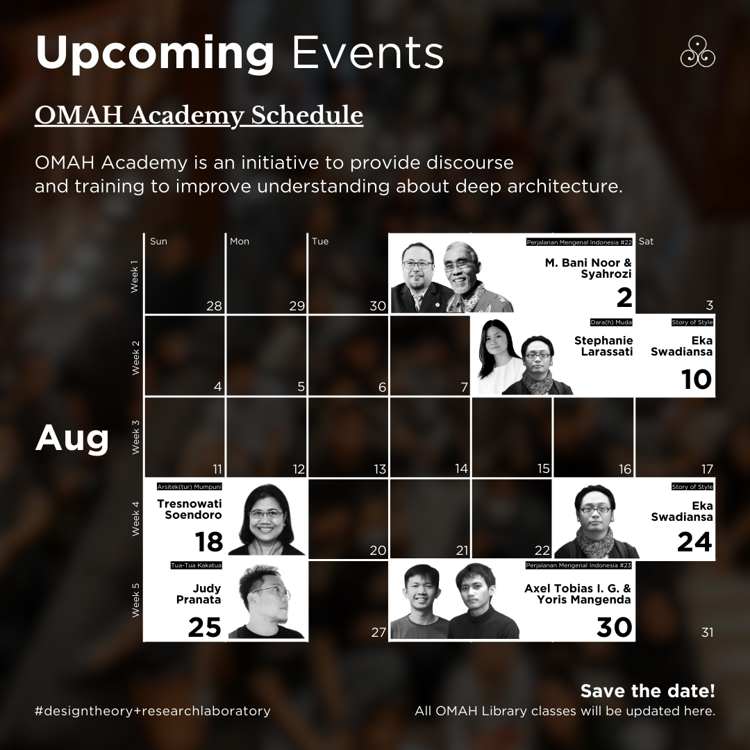Event | OMAH Library Upcoming August Event – OMAH Akademi