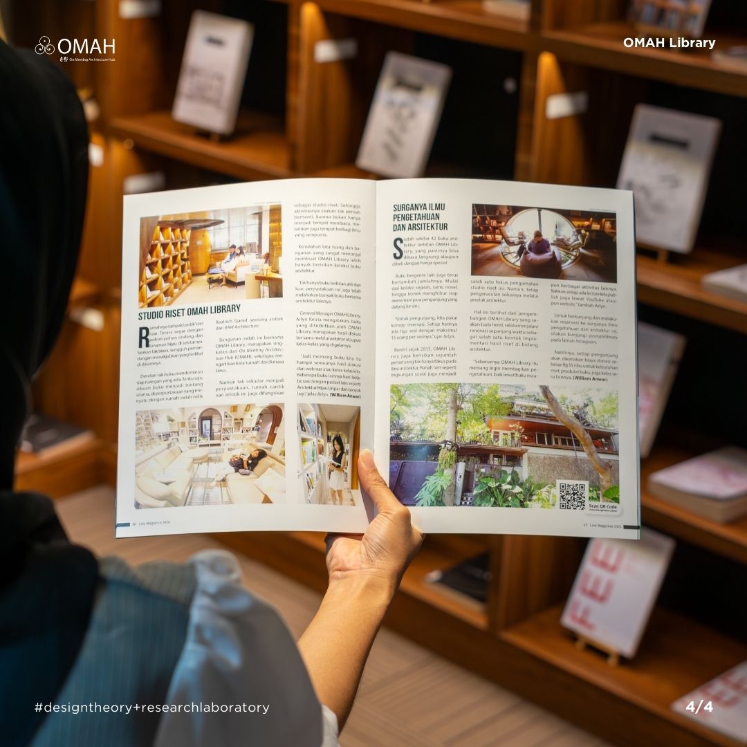 OMAH Library Featured in LIVE Tangerang Magazine – OMAH Akademi