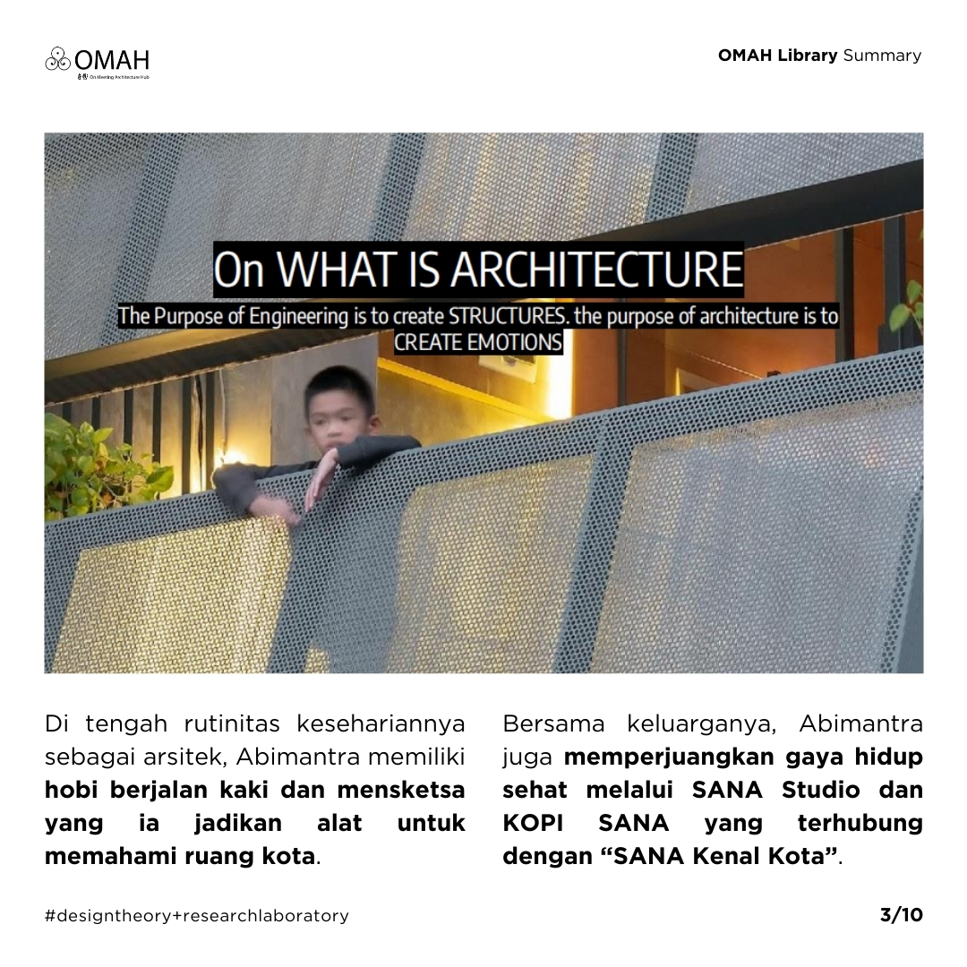 Summary | Bittersweet Memories in Design Experience Ep.30 Abimantra Pradhana – OMAH Akademi