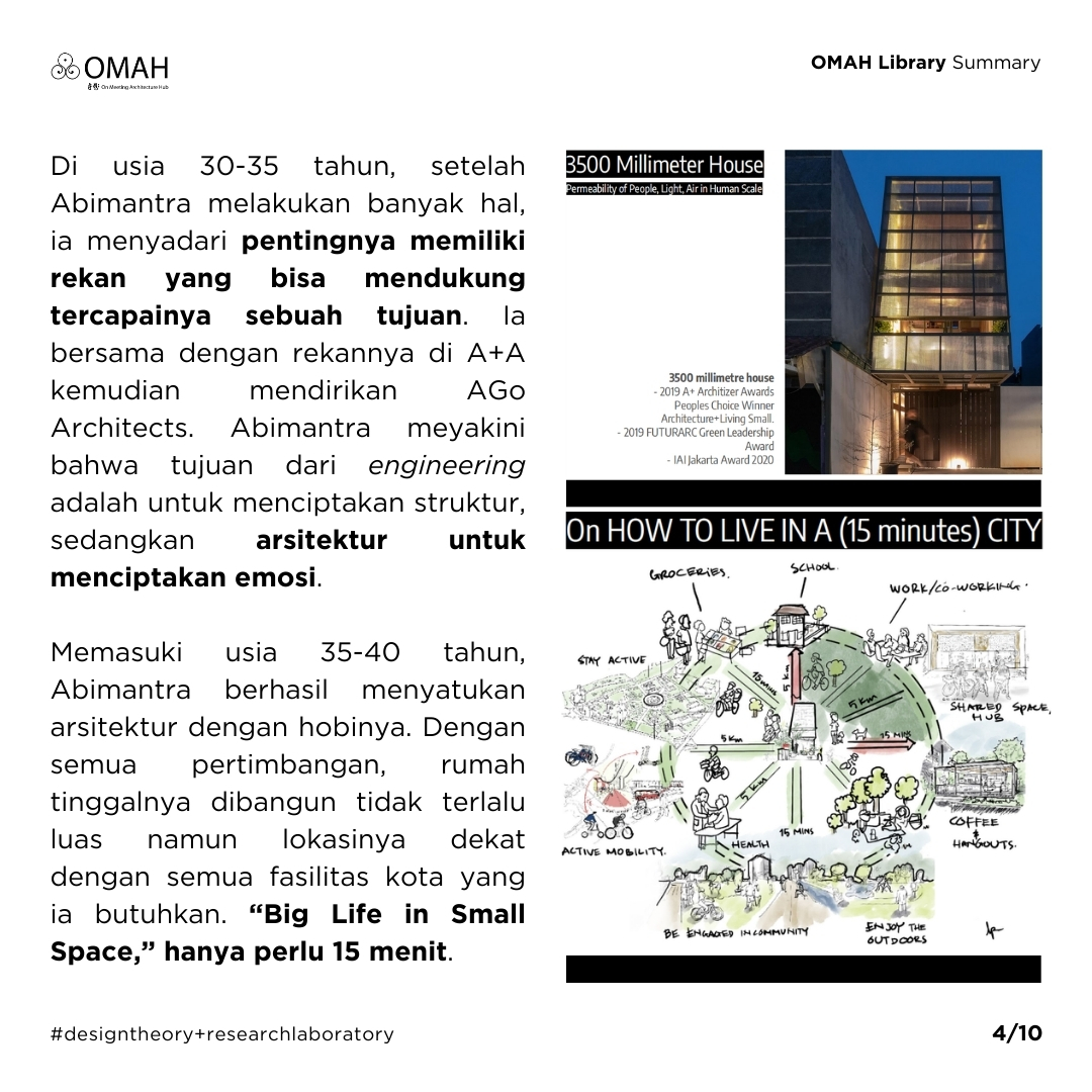Summary | Bittersweet Memories in Design Experience Ep.30 Abimantra Pradhana – OMAH Akademi