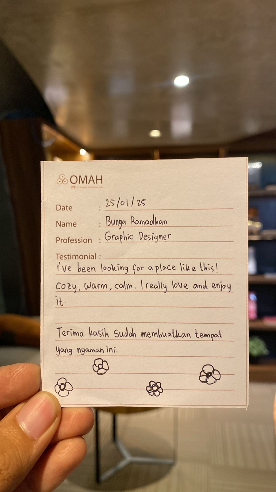 Bunga & Vizel – OMAH Akademi