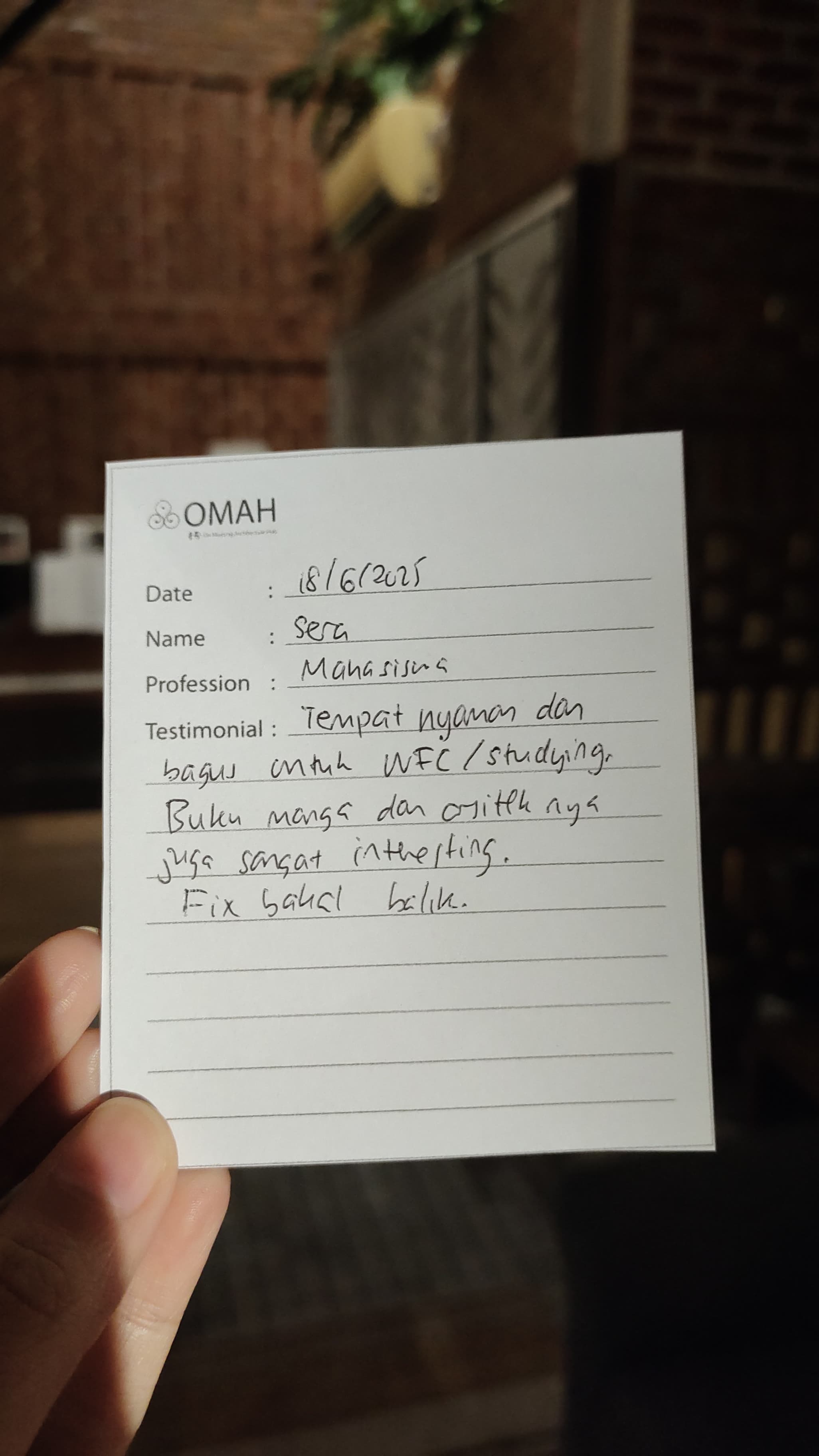 Serafina – OMAH Akademi