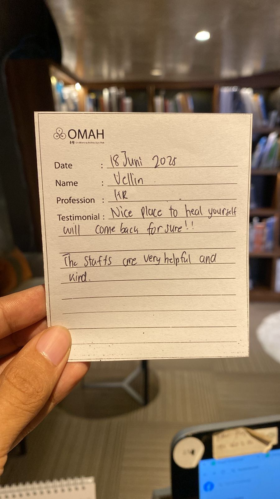 Vellin – OMAH Akademi