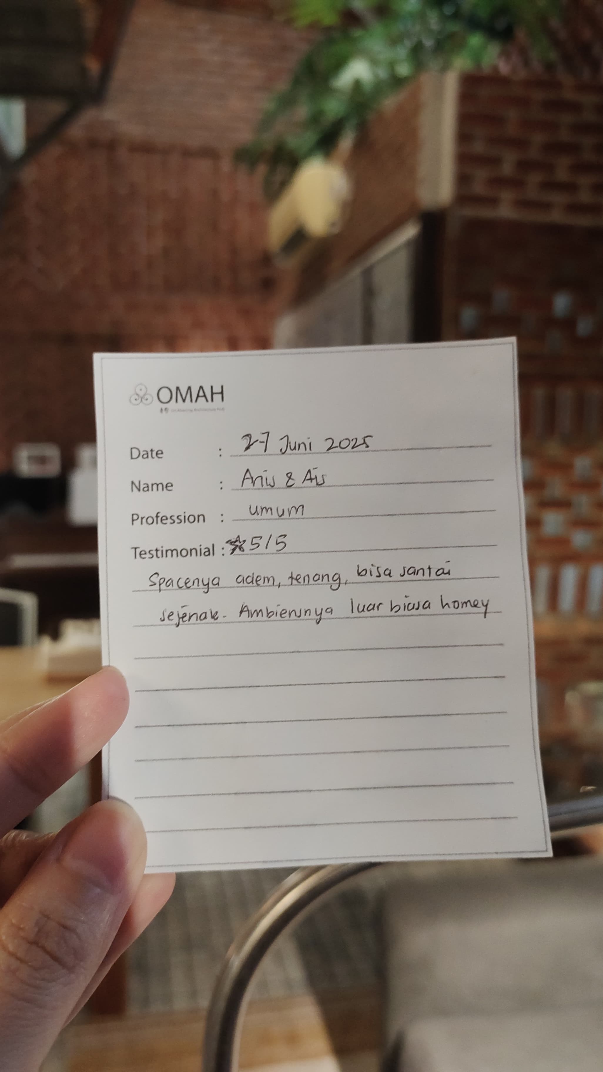 Anis & Ais – OMAH Akademi