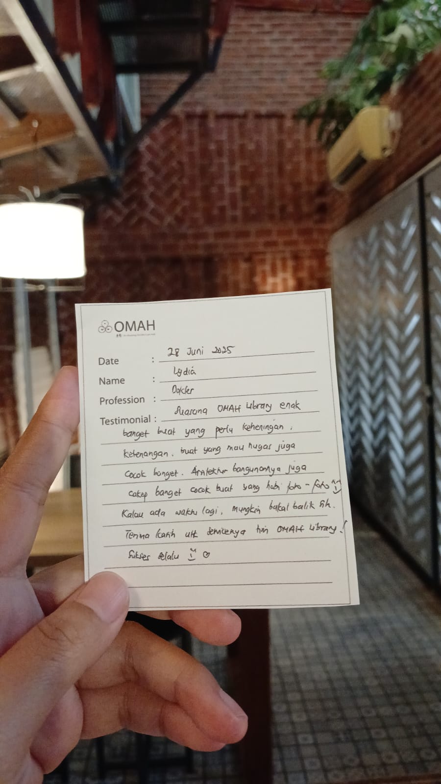 Lydia – OMAH Akademi