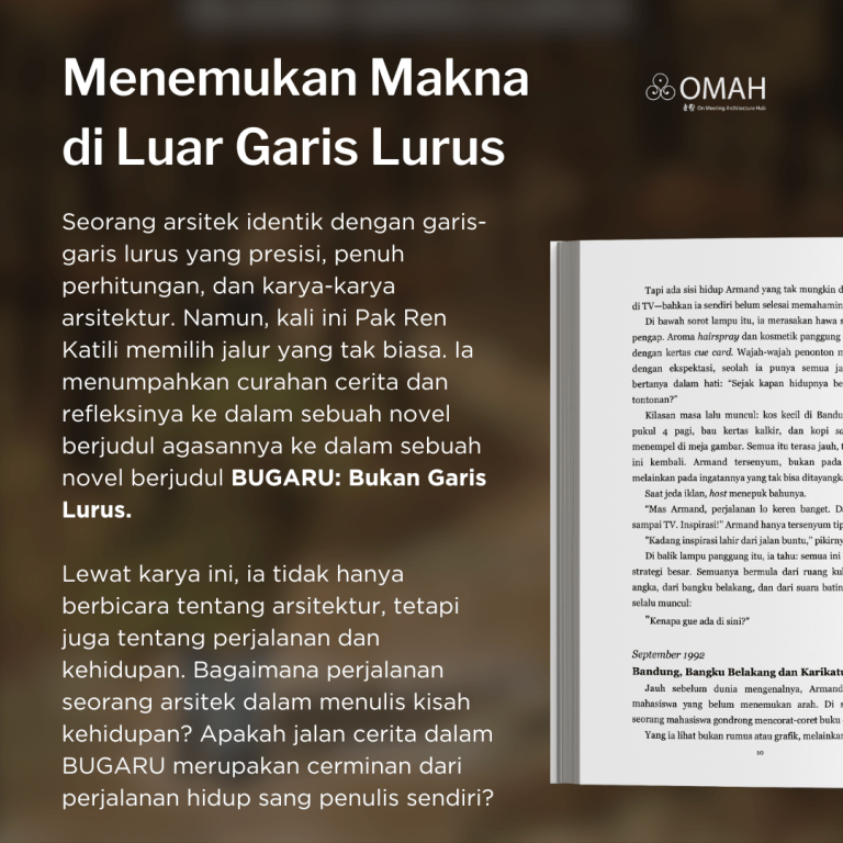 A Novel “BUGARU”- Bukan Garis Lurus-Ren Katili – OMAH Akademi